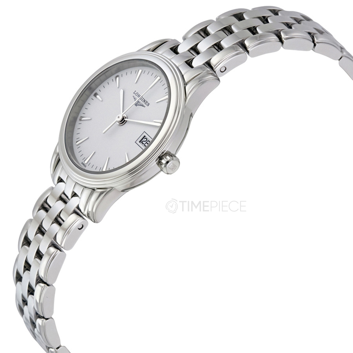 Longines Flagship White Dial Stainless Steel Ladies Watch L42164126