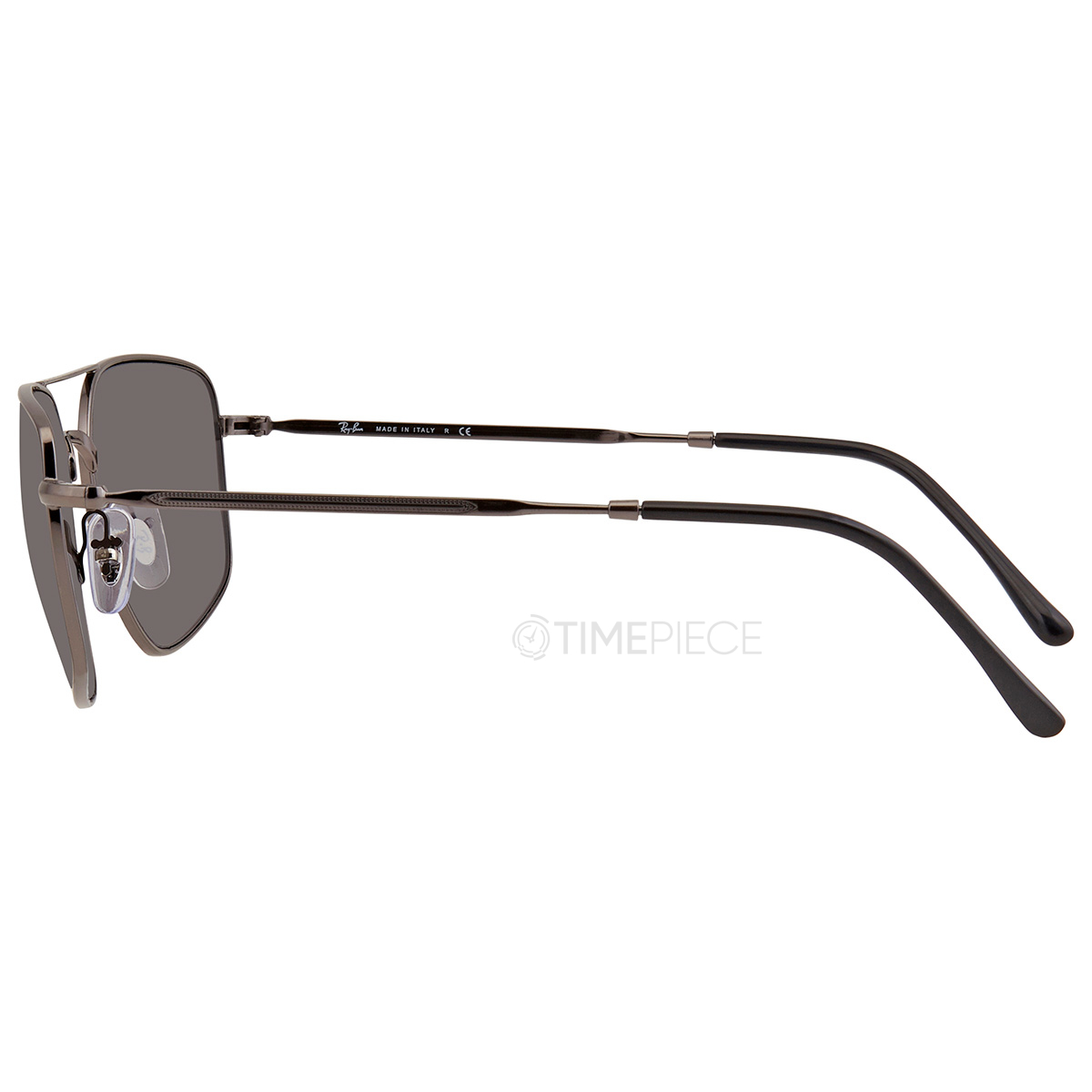 Ray Ban Dark Grey Rectangular Unisex Sunglasses RB3666 004/B1 56