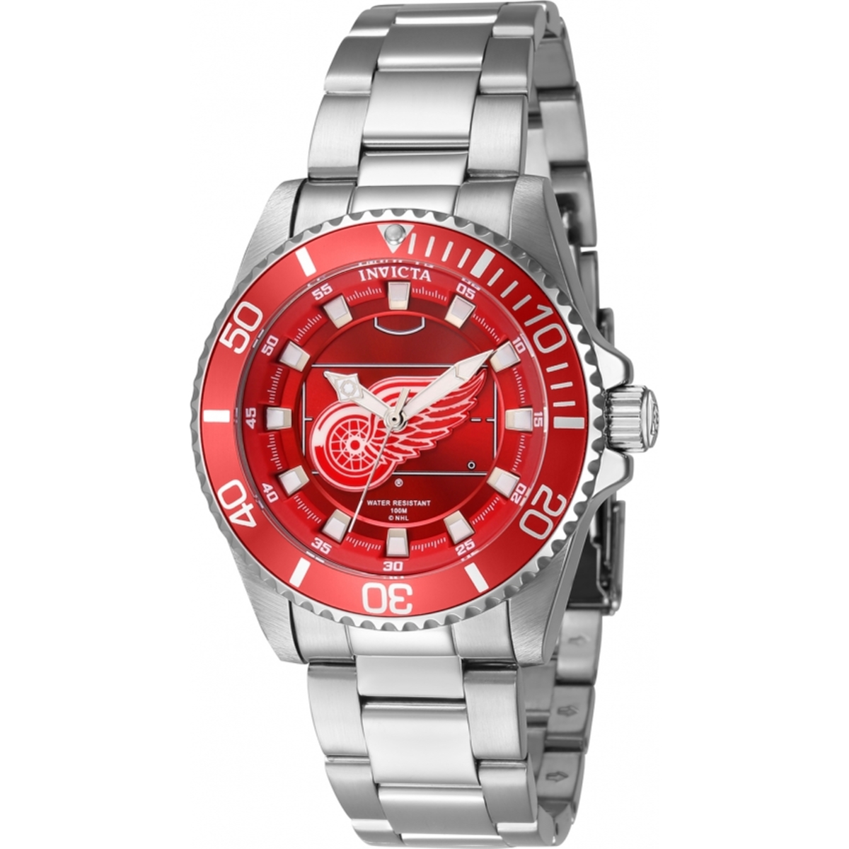 Invicta NHL Detroit Red Wings Quartz Ladies Watch 42224