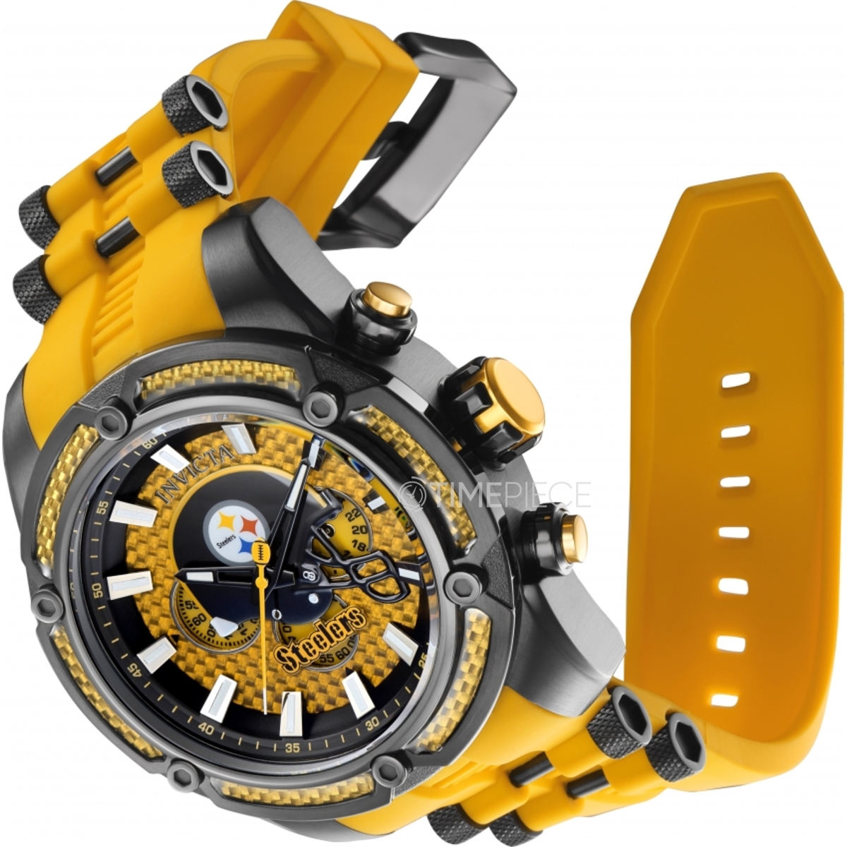 Invicta NFL Pittsburgh Steelers Chronograph Quartz Mens Watch 41869