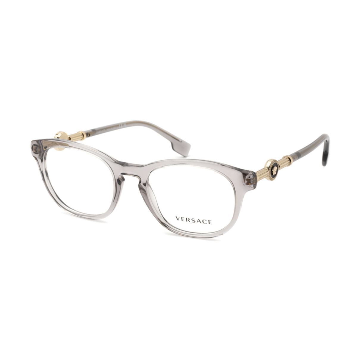 Versace Demo Round Mens Eyeglasses VE3310 593 52