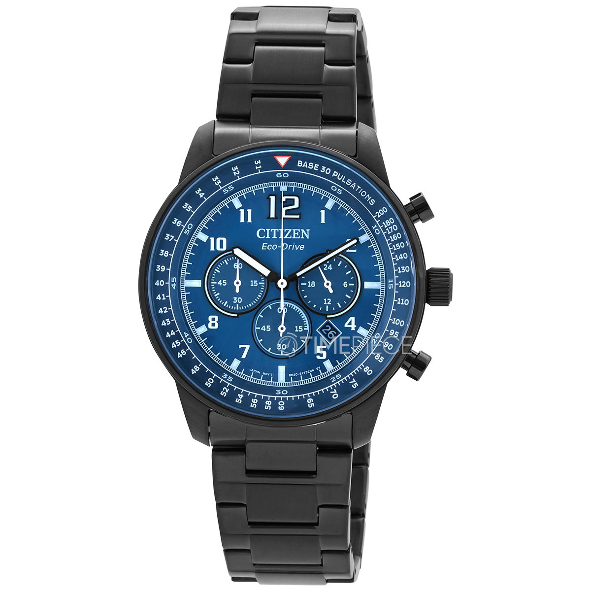 Citizen Chronograph Eco-Drive Blue Dial Mens Watch CA4505-80L