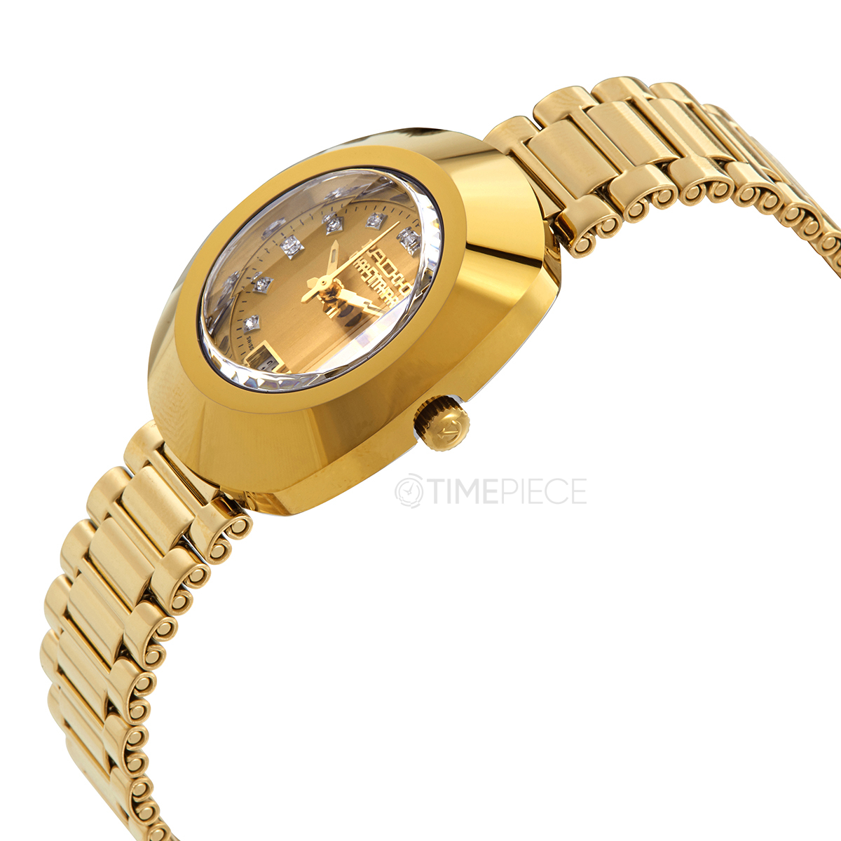 Rado Original Yellow Gold Dial Ladies Watch R12306303
