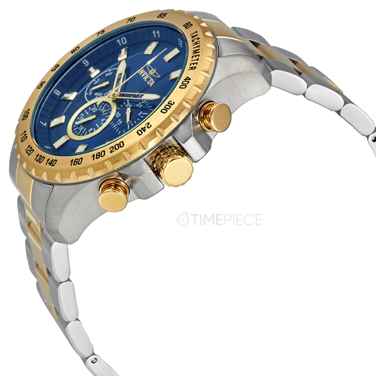 Invicta Speedway Chronograph Blue Dial Mens Watch 24214