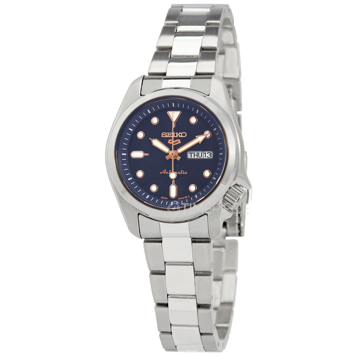 Seiko 5 Sports Automatic Blue Dial Ladies Watch SRE003K1
