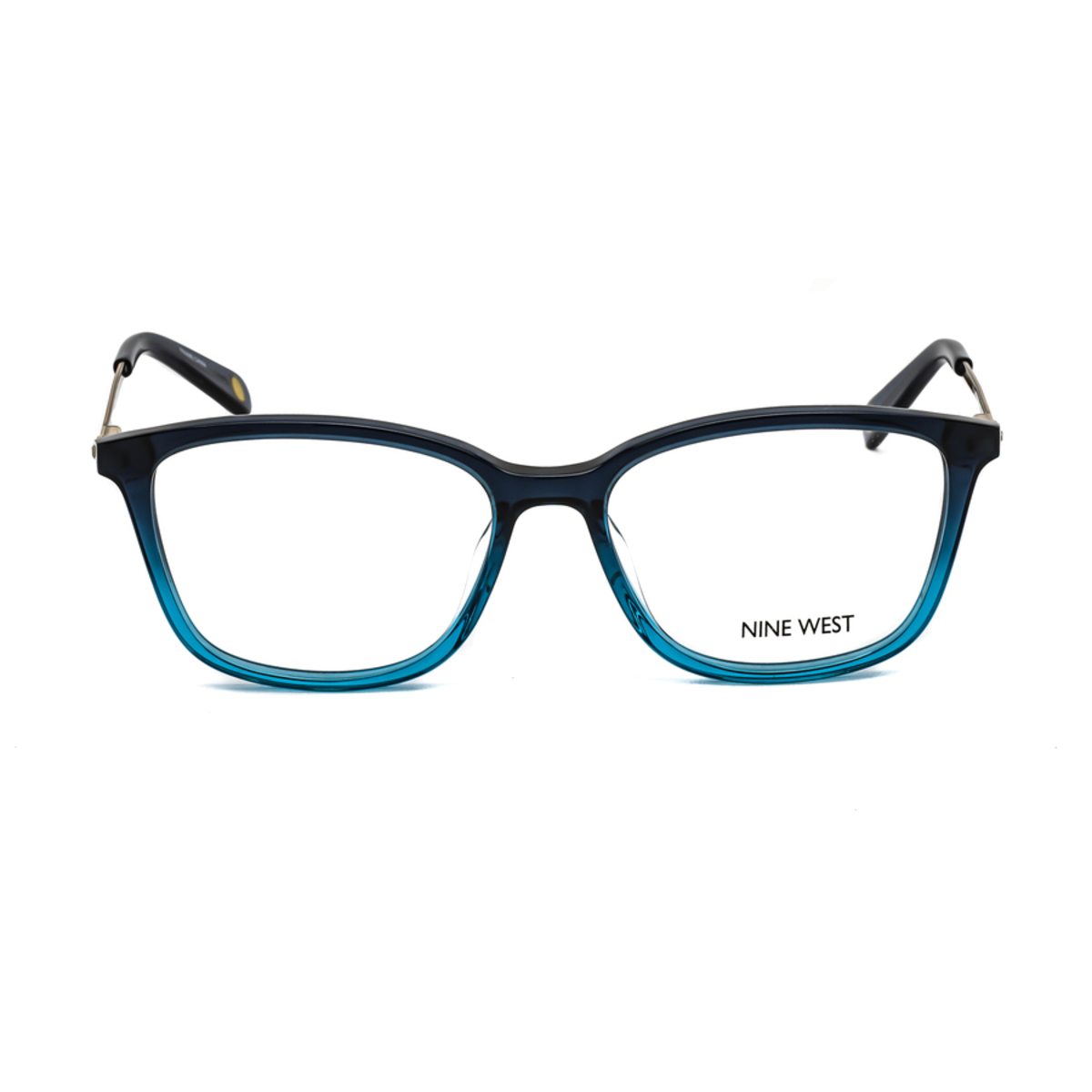 Nine West Ladies Blue Rectangular Eyeglass Frames Nw517542053