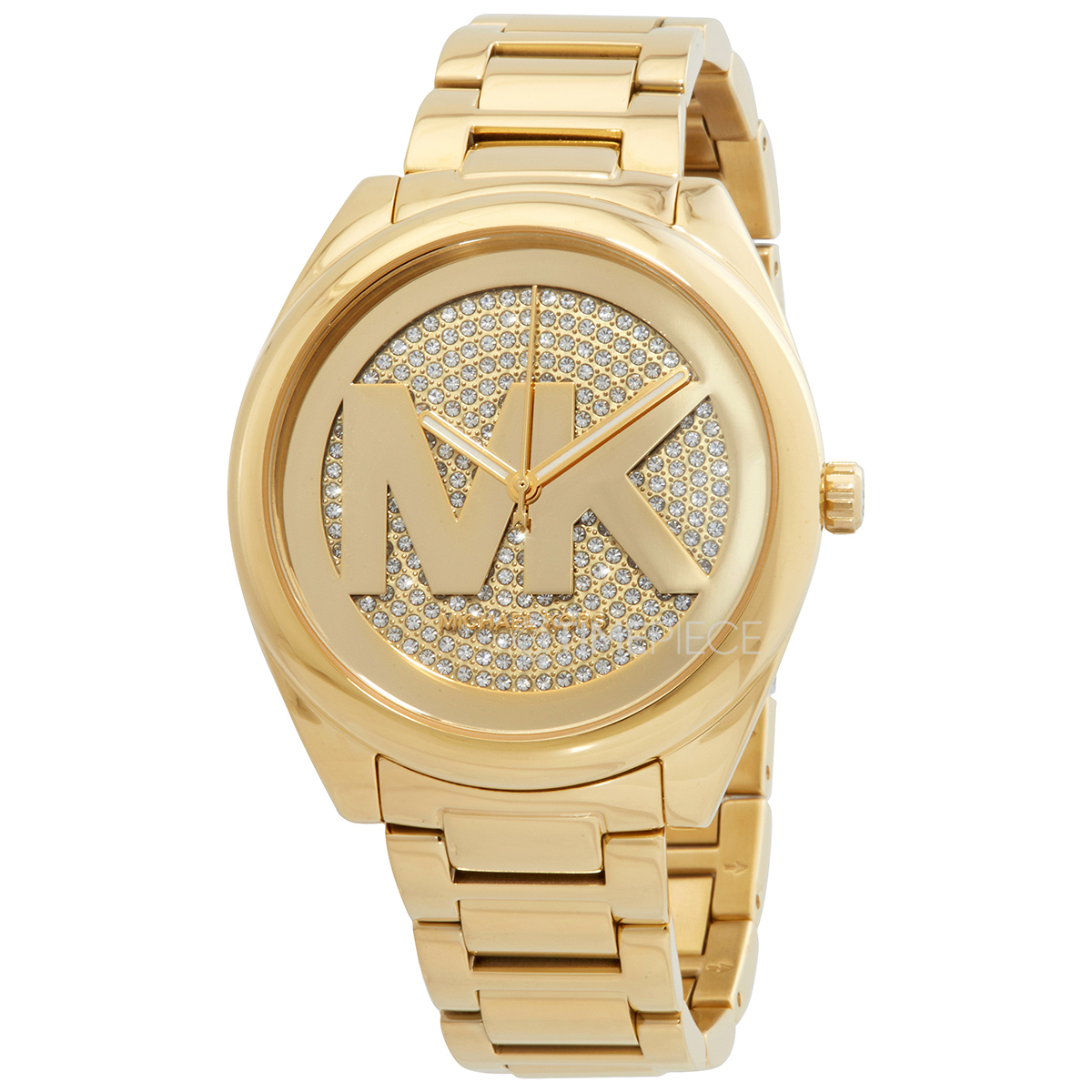 Michael Kors Janelle Quartz Gold Dial Ladies Watch MK7088