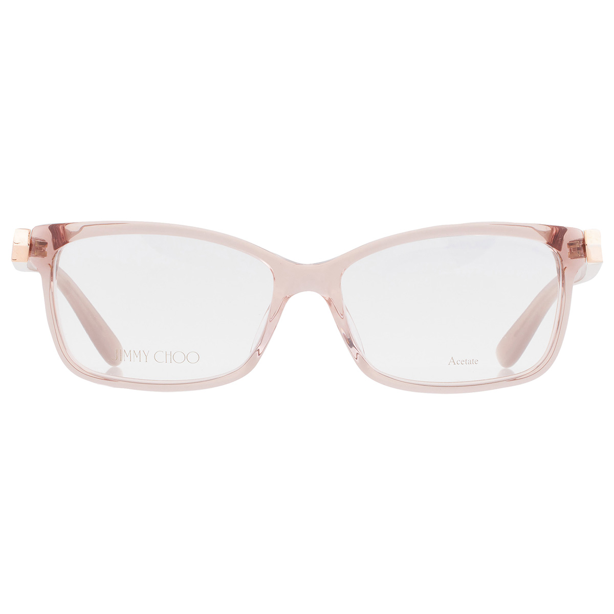 Jimmy Choo Demo Square Ladies Eyeglasses JC225 0FWM 54