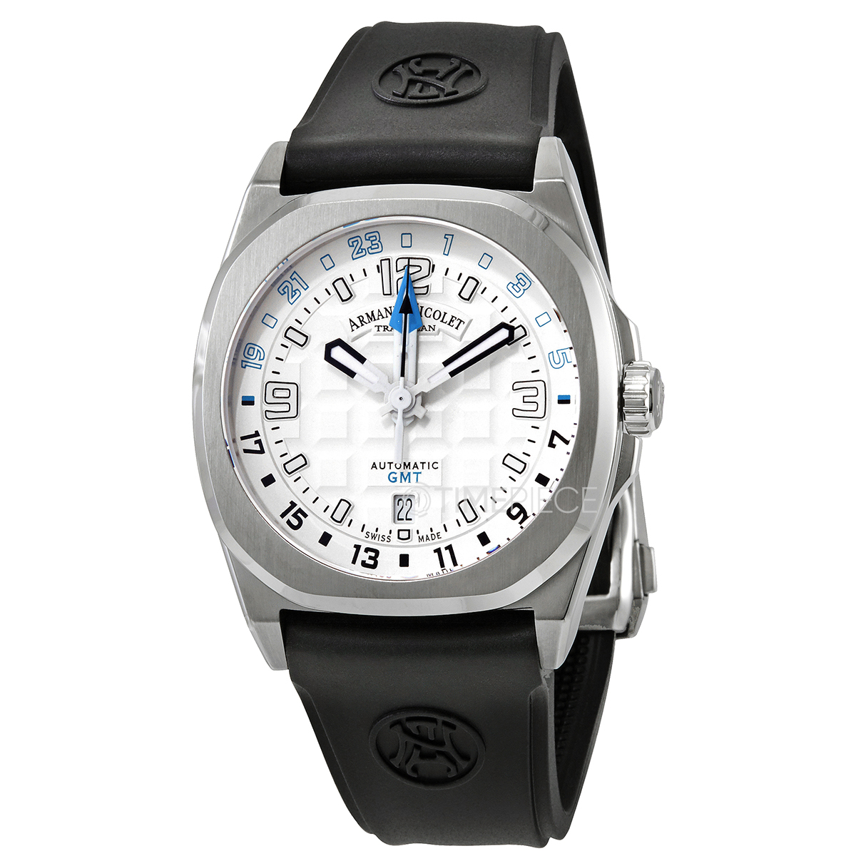 Armand Nicolet JH9 Automatic Silver Dial Mens Watch A663HAA-AZ-GG4710N