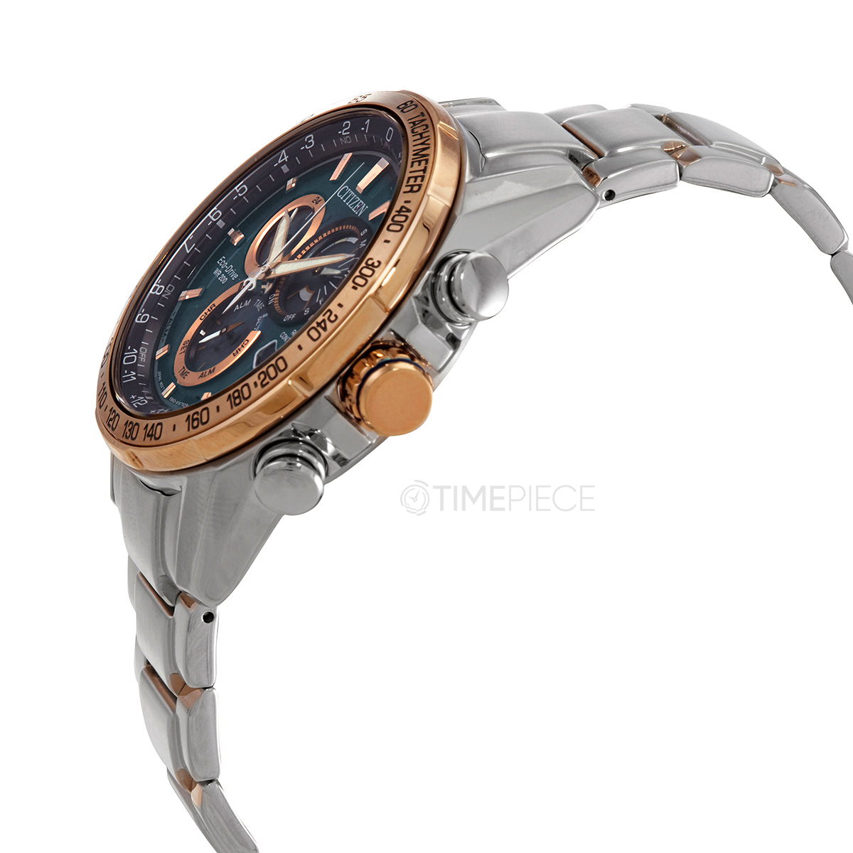 Citizen PCAT Chronograph Eco-Drive Blue Dial Mens Watch CB5916-59L