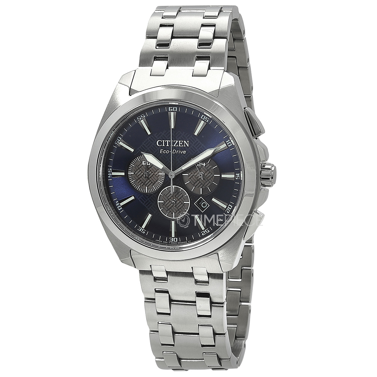 Citizen Peyten Chronograph Eco-Drive Blue Dial Mens Watch CA4510-55L