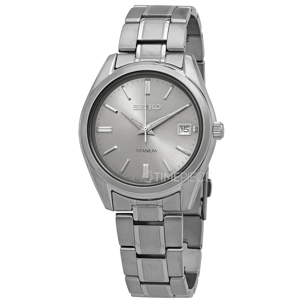 Seiko Classic Quartz Silver Dial Mens Watch SUR369
