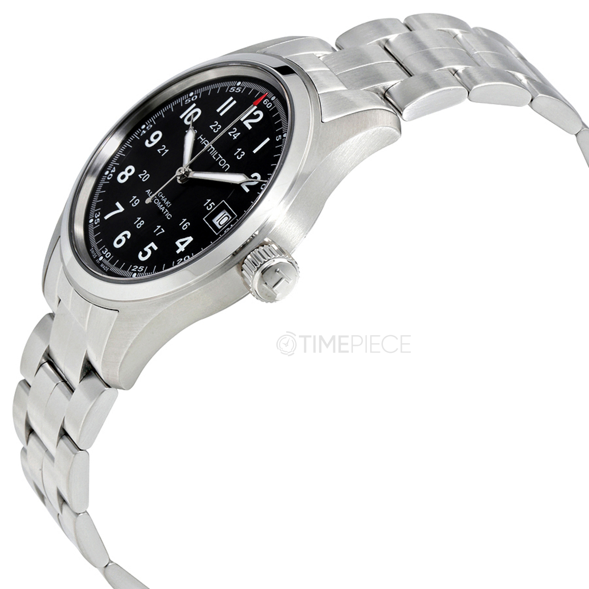 Hamilton Khaki Field Automatic Black Dial Mens Watch H70455133