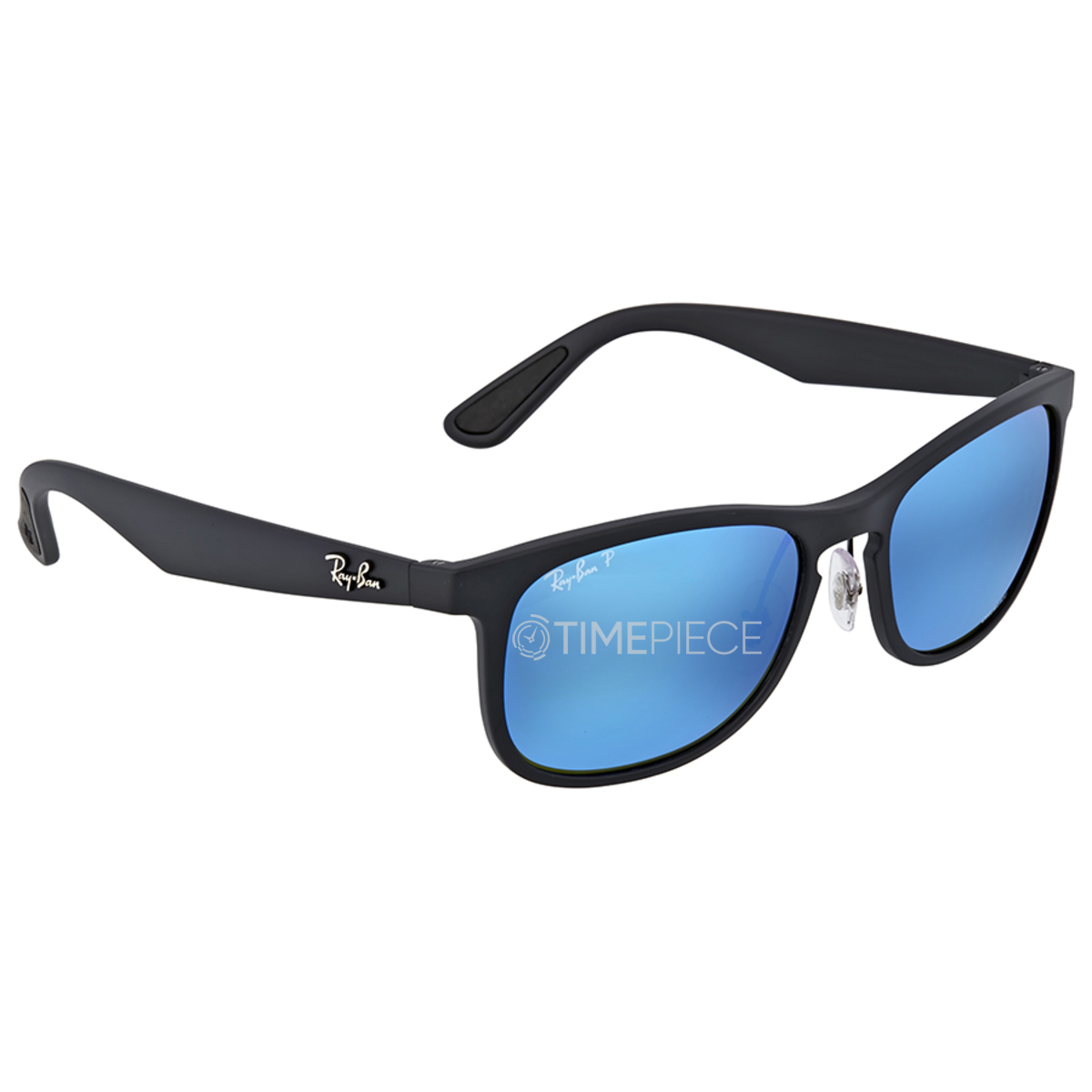 Ray Ban Polarized Blue Mirror Square Sunglasses
