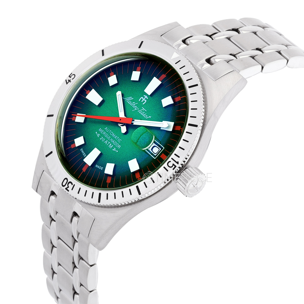 Mathey-Tissot Mergulhador Automatic Green Dial Mens Watch MRG2