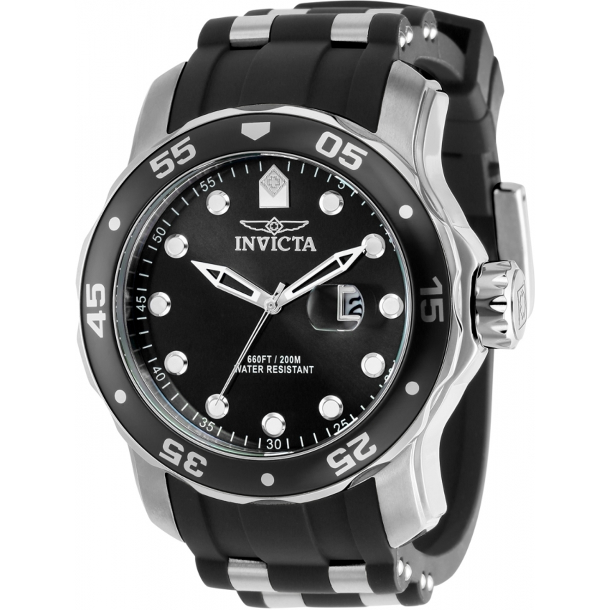 Invicta Pro Diver Quartz Black Dial Mens Watch 39095
