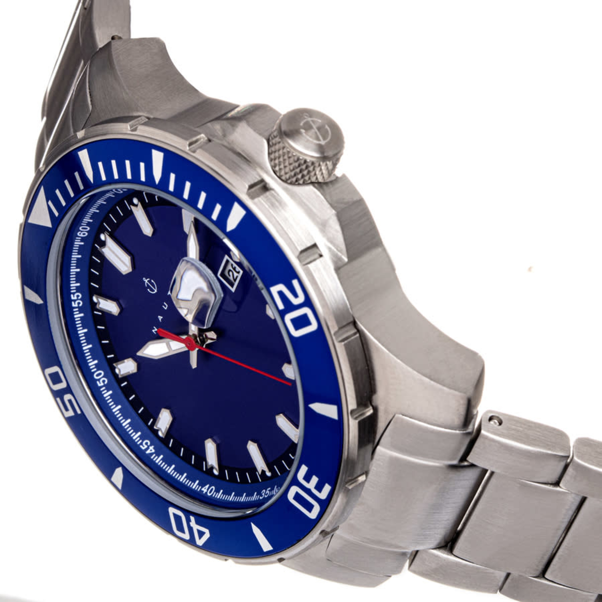 Nautis Admiralty Pro 200 Quartz Blue Dial Mens Watch GL2008-E