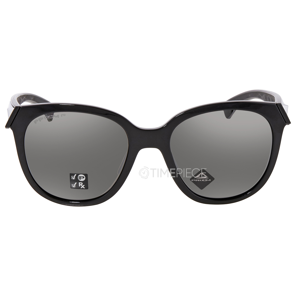 Oakley Low Key Polarized Prizm Black Round Ladies Sunglasses OO9433 ...