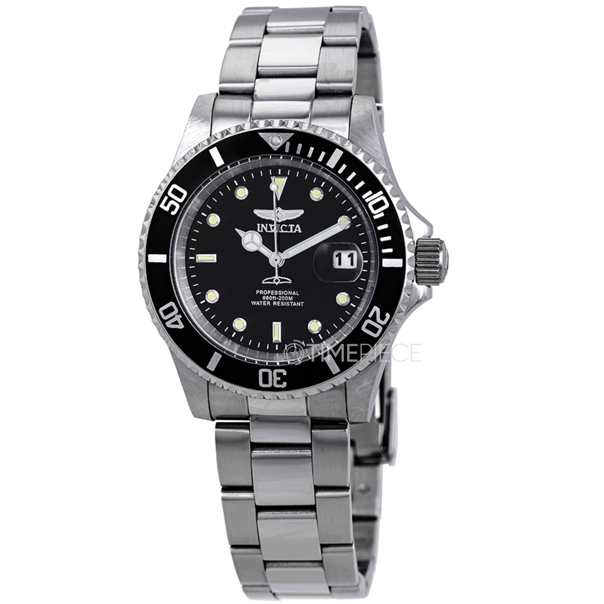 Invicta Pro Diver Black Dial Stainless Steel 40 mm Mens Watch 26970