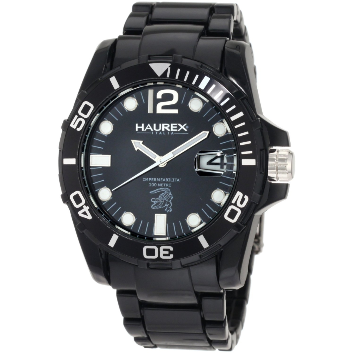 Haurex Caimano Black Mens Watch N7354UNN