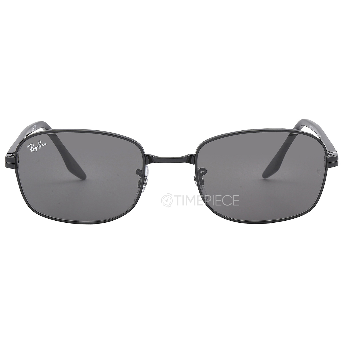 Ray Ban Dark Gray Rectangular Unisex Sunglasses RB3690 002/B1 54