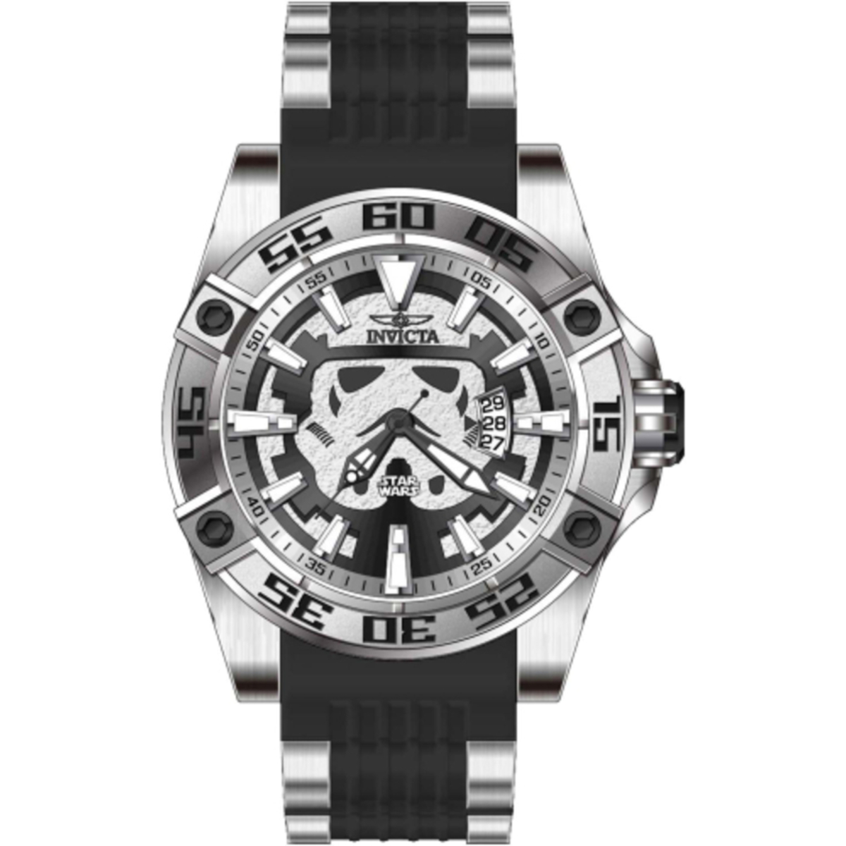 Invicta Star Wars Stormtrooper Automatic Mens Watch 40085