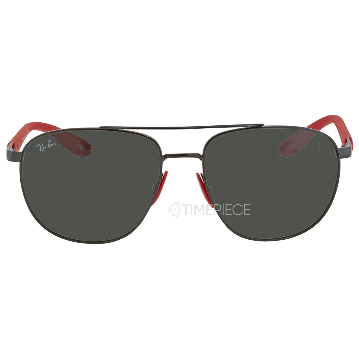 Ray Ban Scuderia Ferrari Green Classic Aviator Mens Sunglasses RB3659M ...