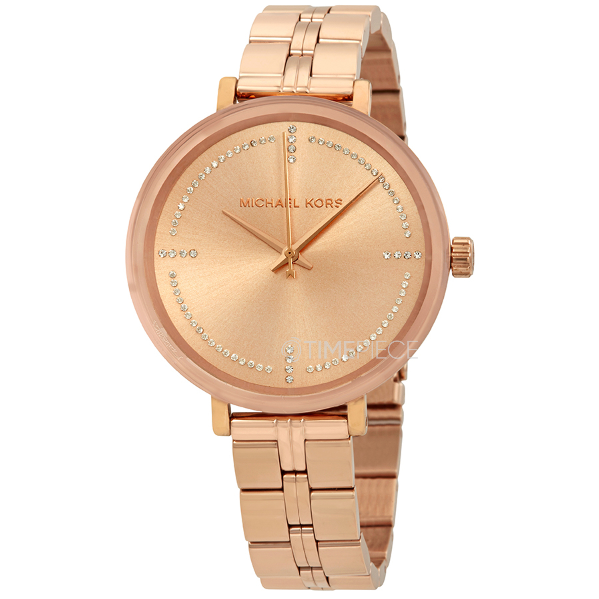 Michael Kors Bridgette Rose Dial Ladies Watch MK3793