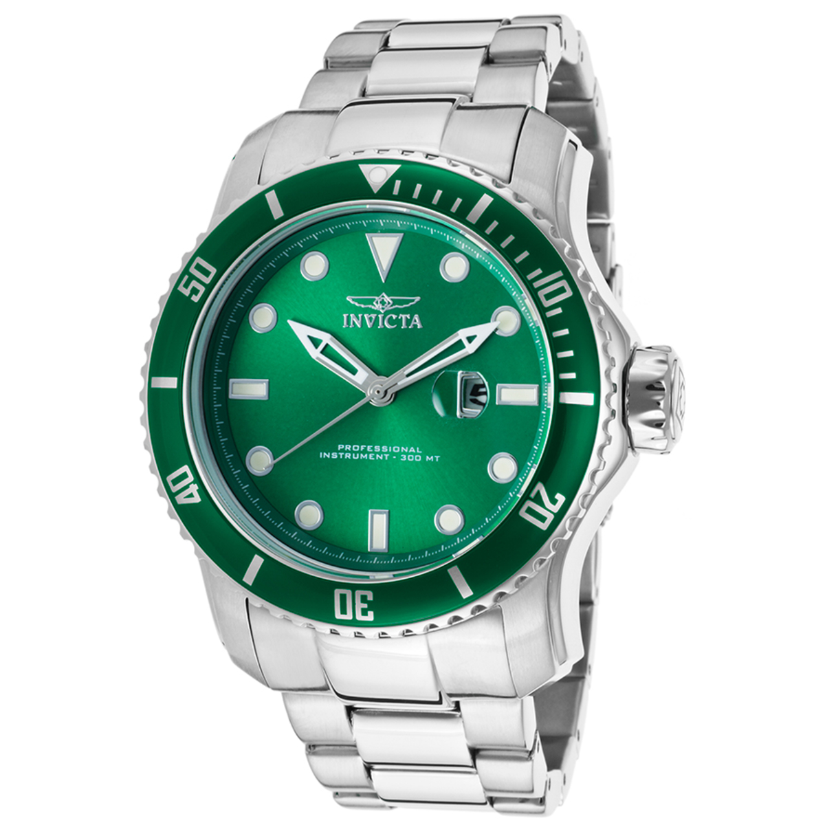 Invicta Pro Diver Green Dial Mens Watch 20096