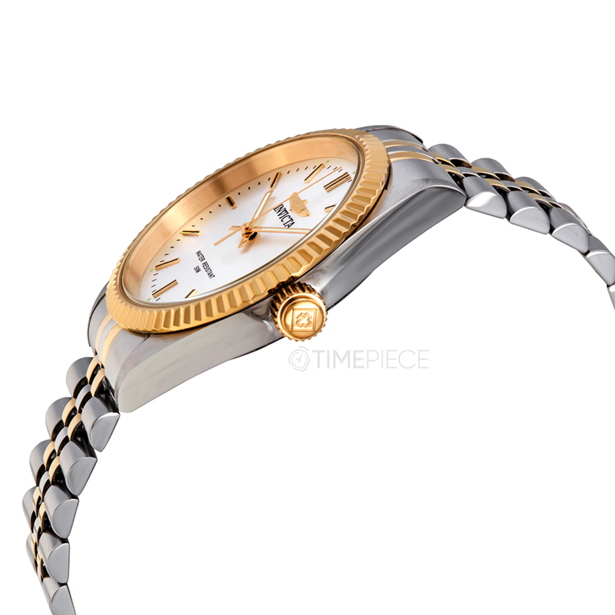 Invicta Specialty Quartz Silver Dial Two-tone Mens Watch 29378