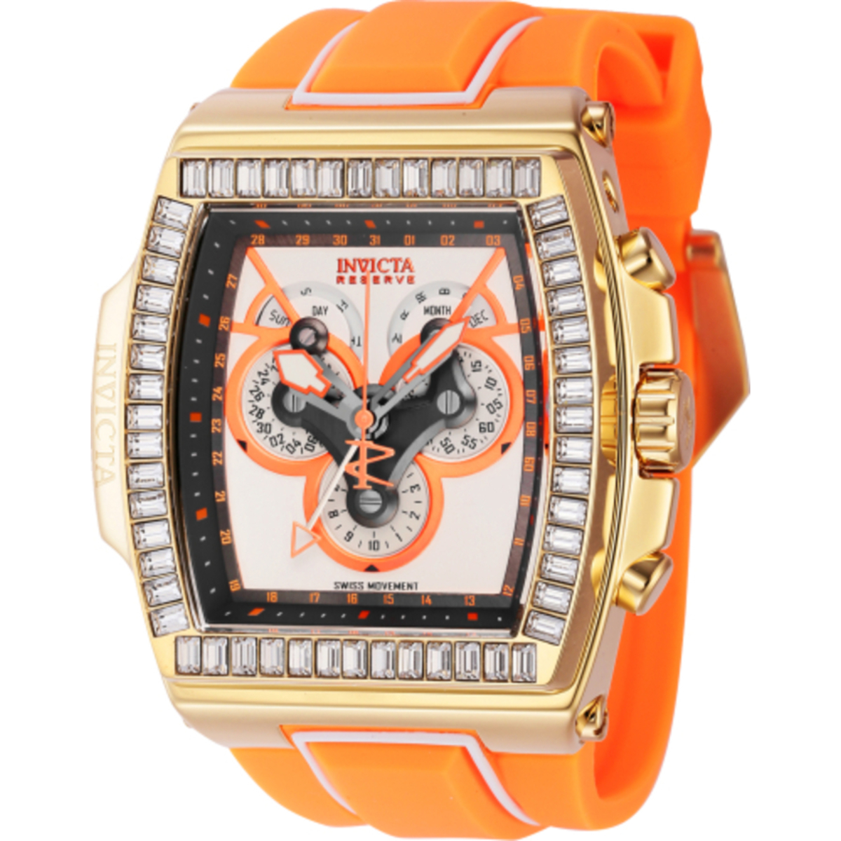 Invicta S1 Rally Diablo Chronograph Quartz Crystal Mens Watch 43374