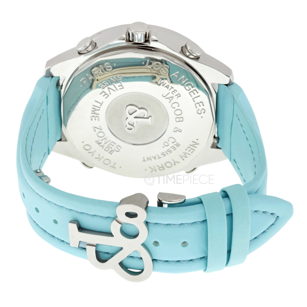 Jacob & Co. JC-123 Five Time Zone Ladies Quartz Watch