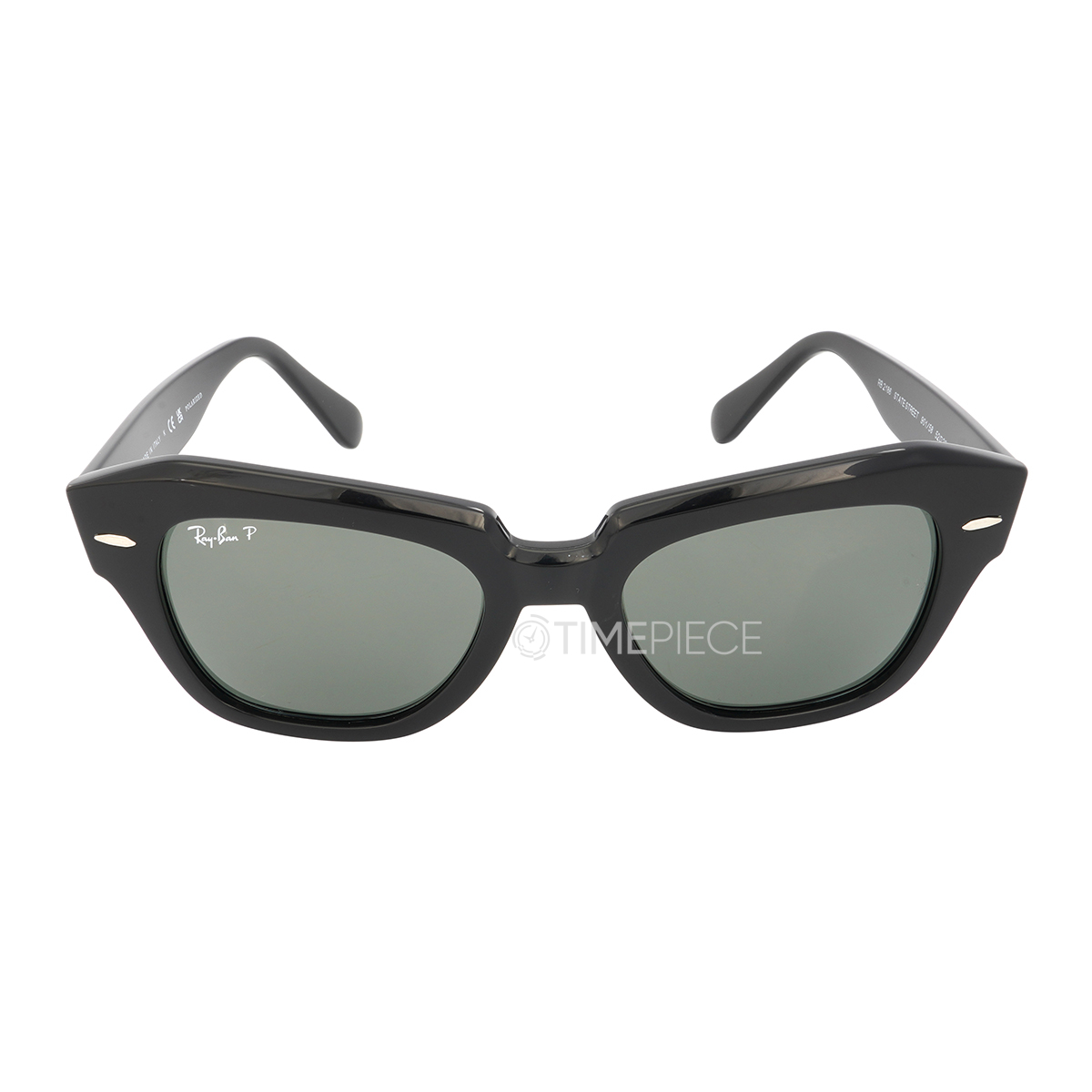 Ray Ban G-15 Green Polarized Square Unisex Sunglasses RB2186 901/58 52