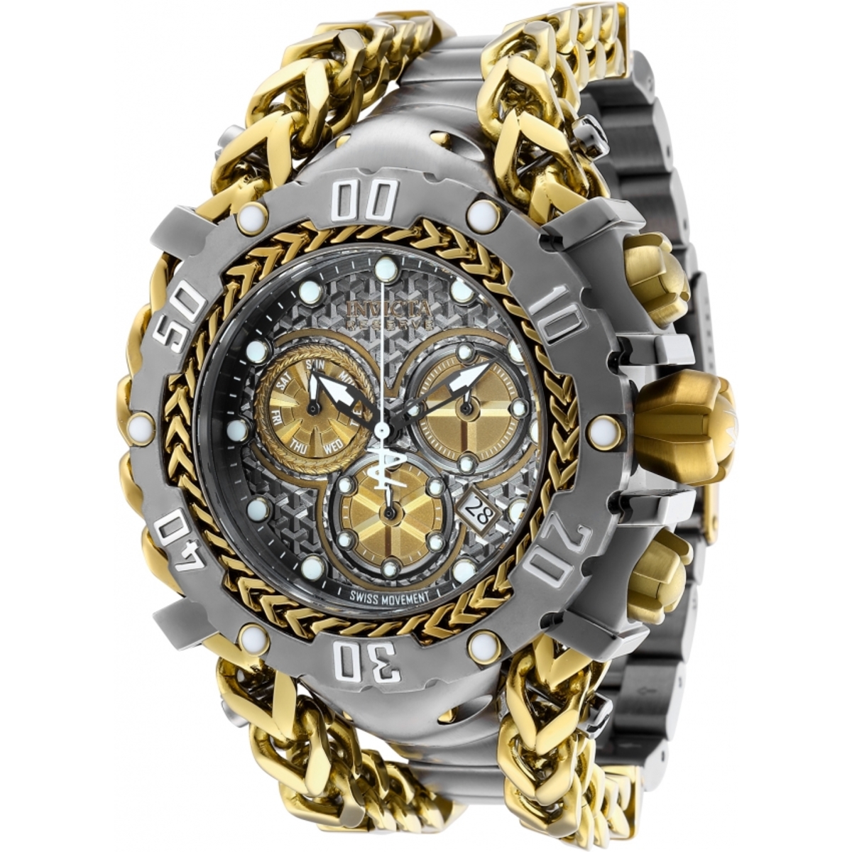 Invicta Gladiator Chronograph Quartz Mens Watch 36618