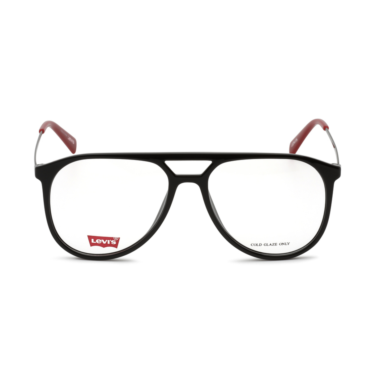 Levi's Unisex Red Cat Eye Eyeglass Frames LV10000OIT0055