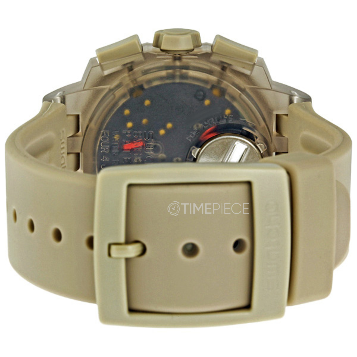 Swatch Beige Hero Chronograph Mens Watch SUIT400