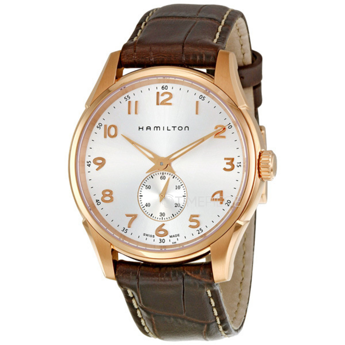 Hamilton Jazzmaster Thinline Rose Gold PVD Mens Watch H38441553