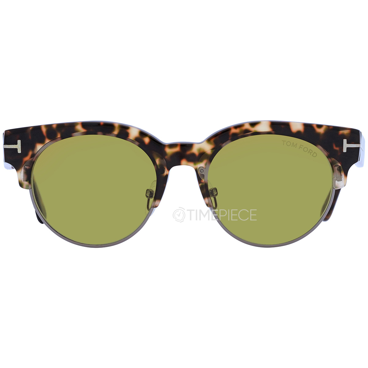 Tom Ford Henri Green Oval Mens Sunglasses Ft0598 55n 50