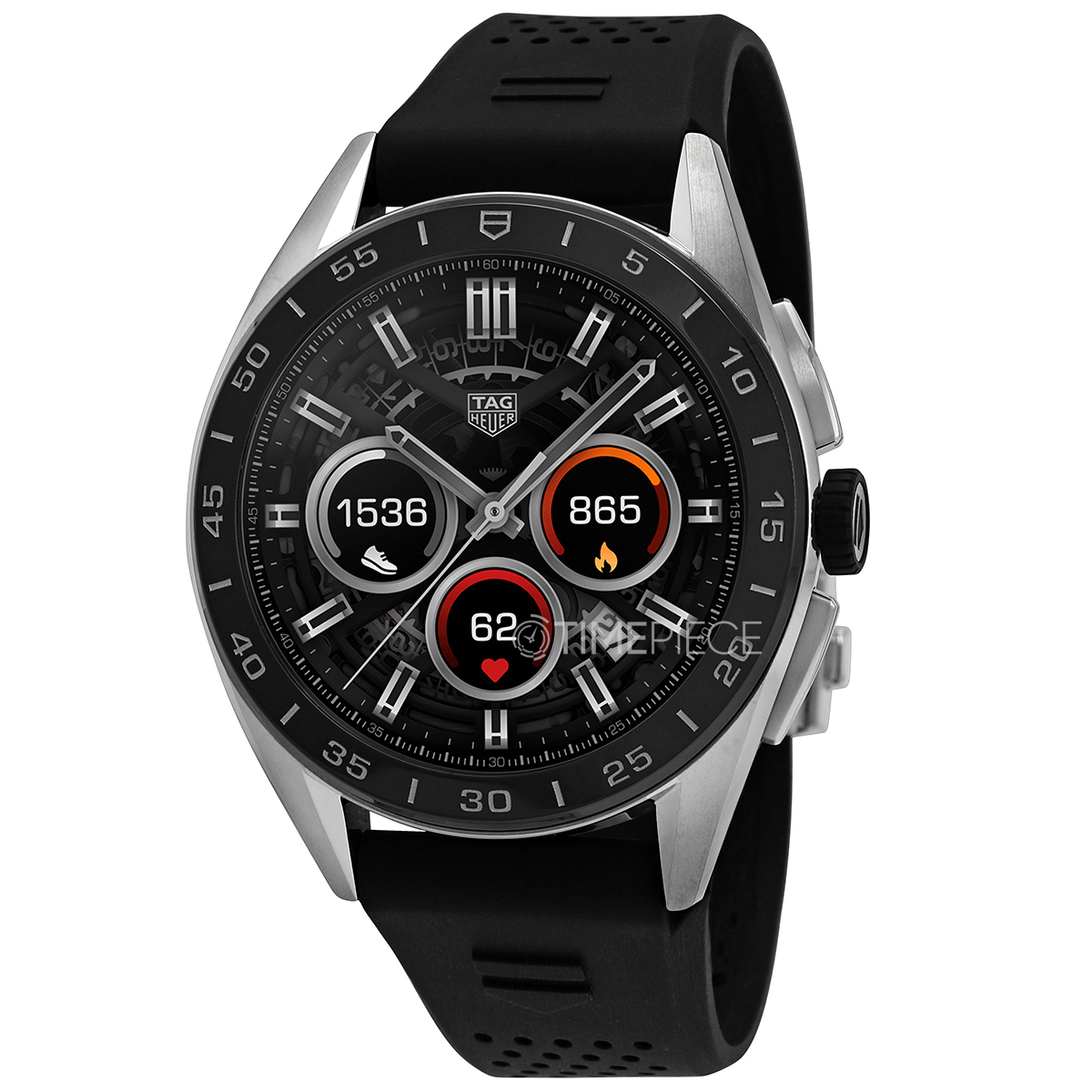 Tag Heuer Connected Analog-Digital Mens Smart Watch SBR8A10.BT6259
