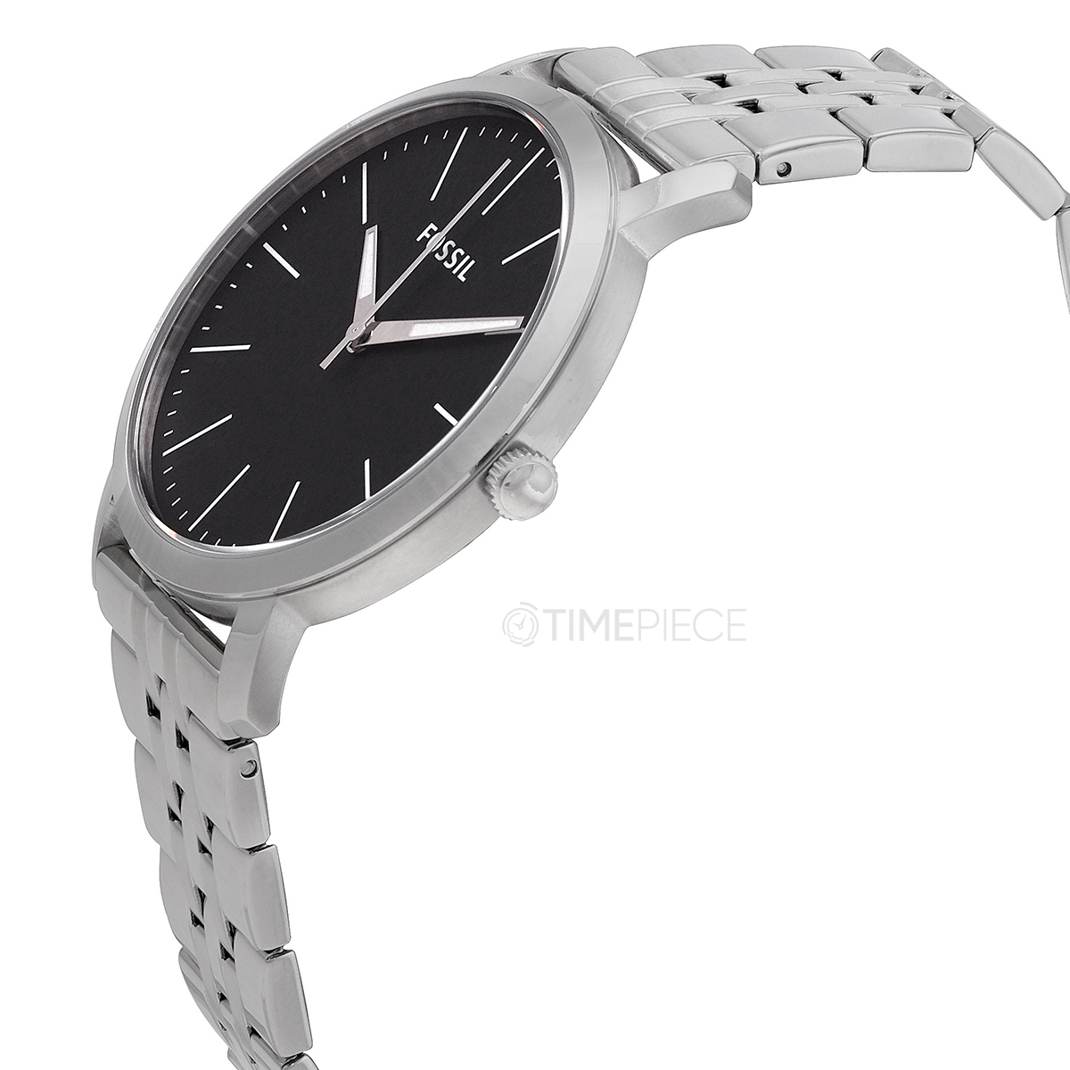 Fossil Luther Quartz Black Dial Mens Watch and Strap Set BQ2466SET