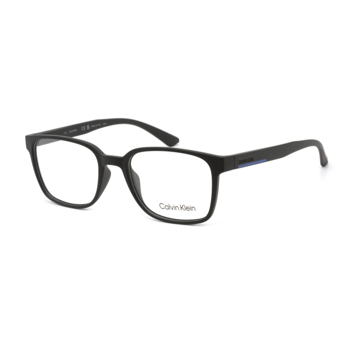 Calvin Klein Mens Black Rectangular Eyeglass Frames CK2053400153