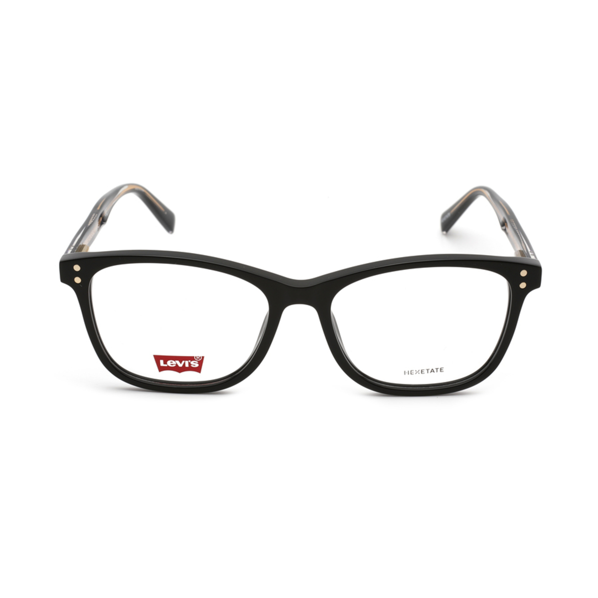 Levi's Ladies Black Square Eyeglass Frames LV501508070053