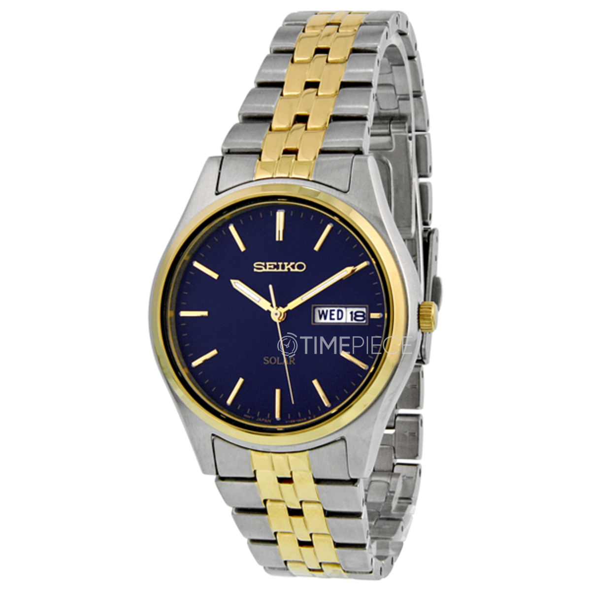 Seiko SNE034 Solar Mens Eco-Drive Watch