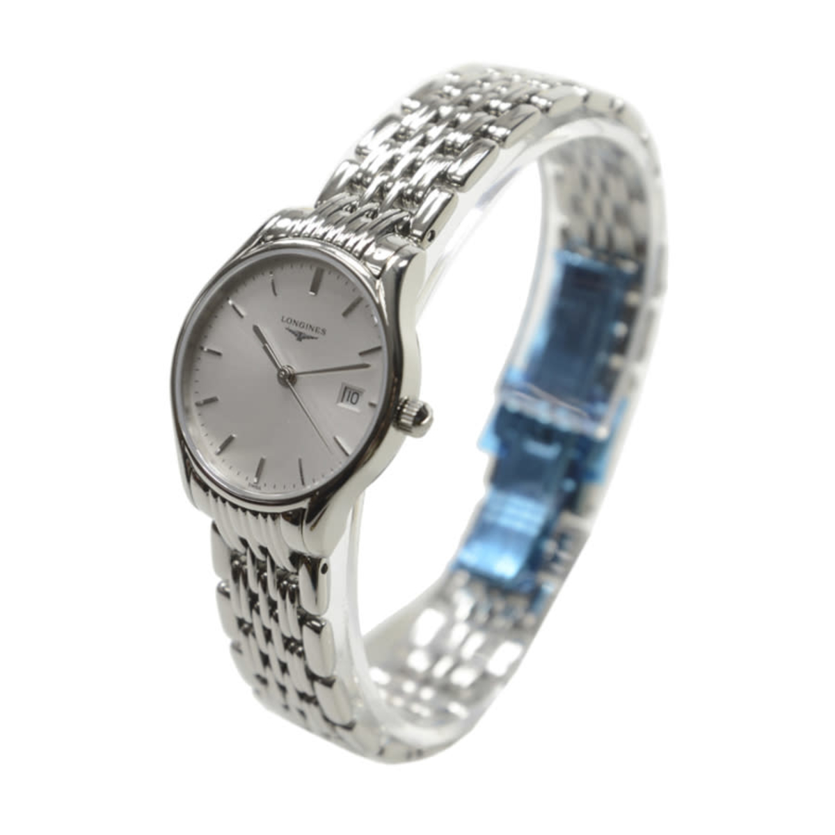 Longines Lyre Quartz Silver Dial Ladies Watch L4.259.4.72.6