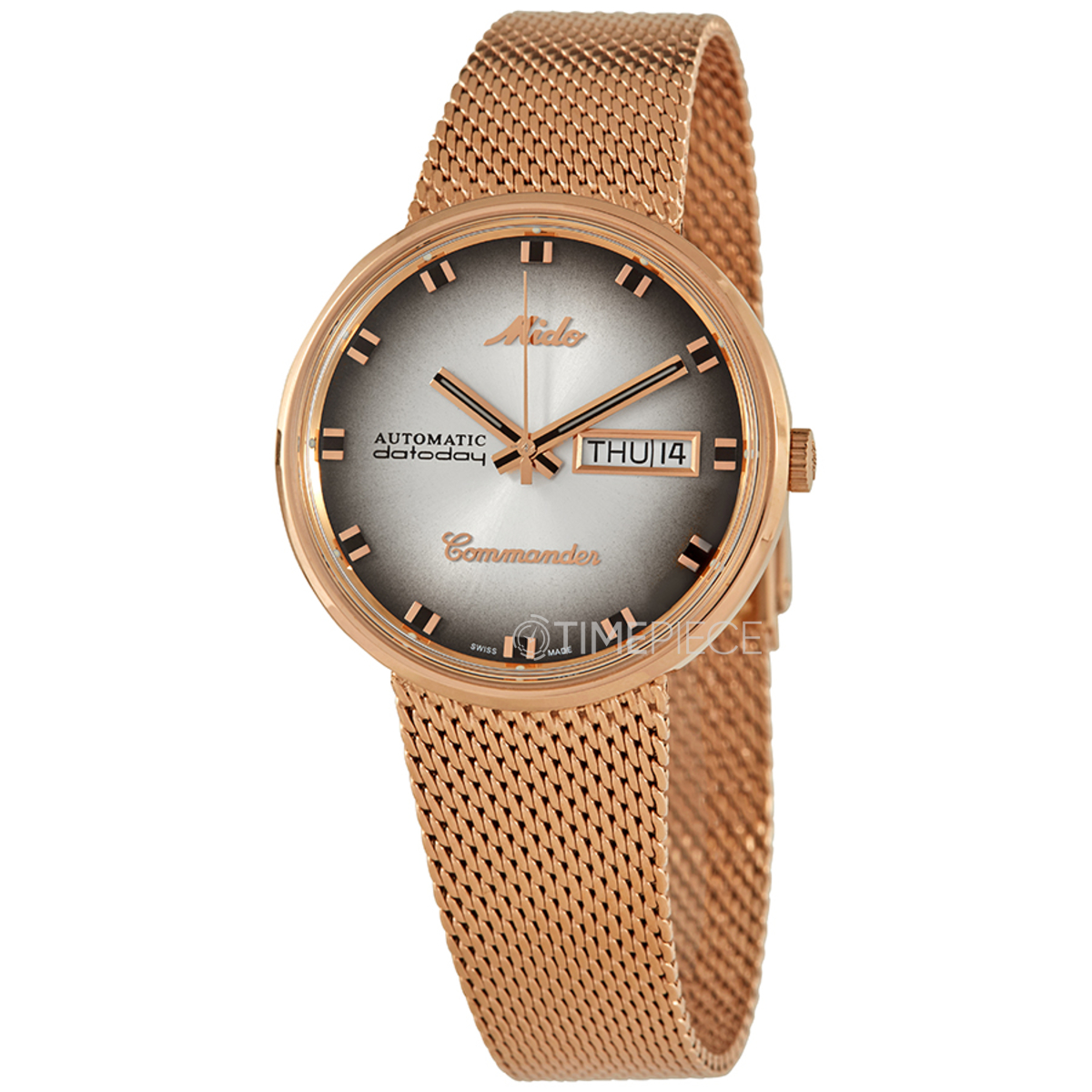 Mido Commander Shade Automatic Silver Dial Mens Watch M8429.3.23.11