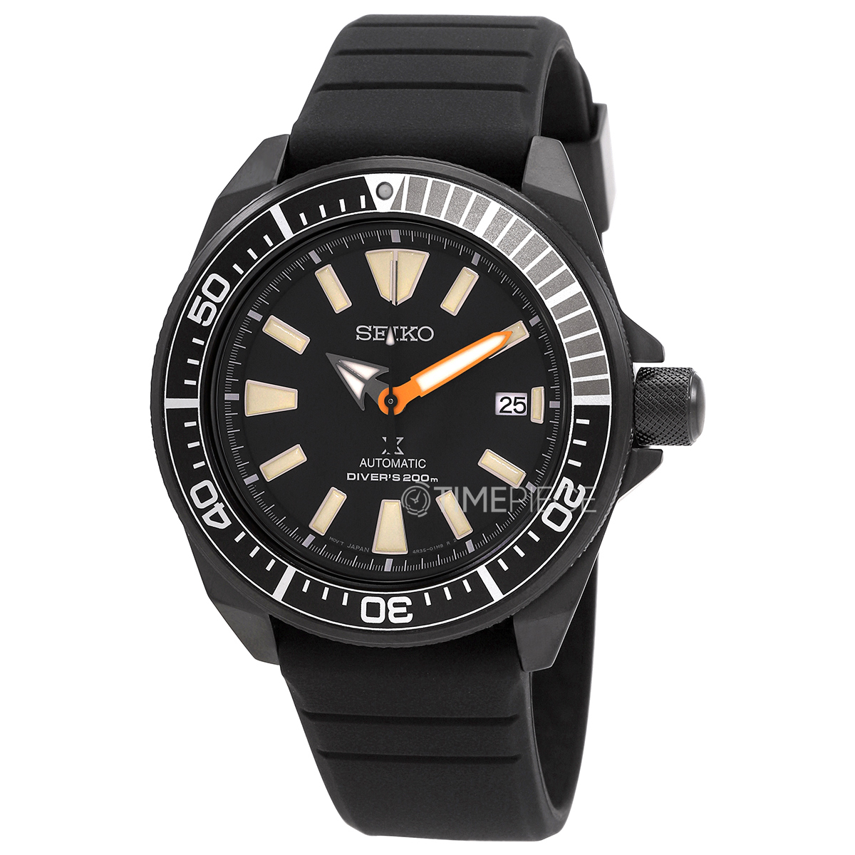 Seiko Prospex Automatic Black Dial Mens Watch SRPH11