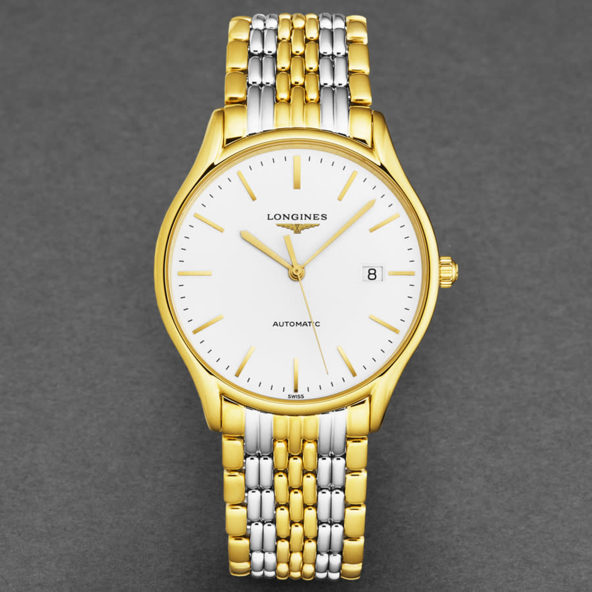 Longines Lyre Automatic White Dial Mens Watch L4.961.2.12.7