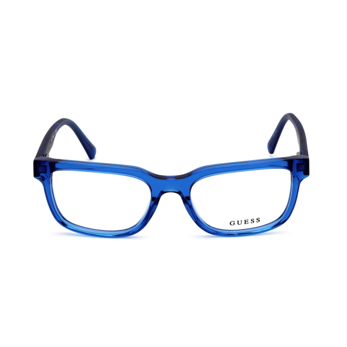 Guess Mens Blue Square Eyeglass Frames Gu5001609054