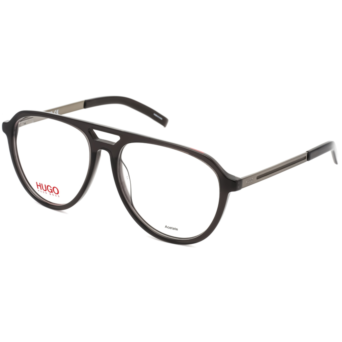 Hugo Boss Mens Grey Square Eyeglass Frames HG10930KB70055