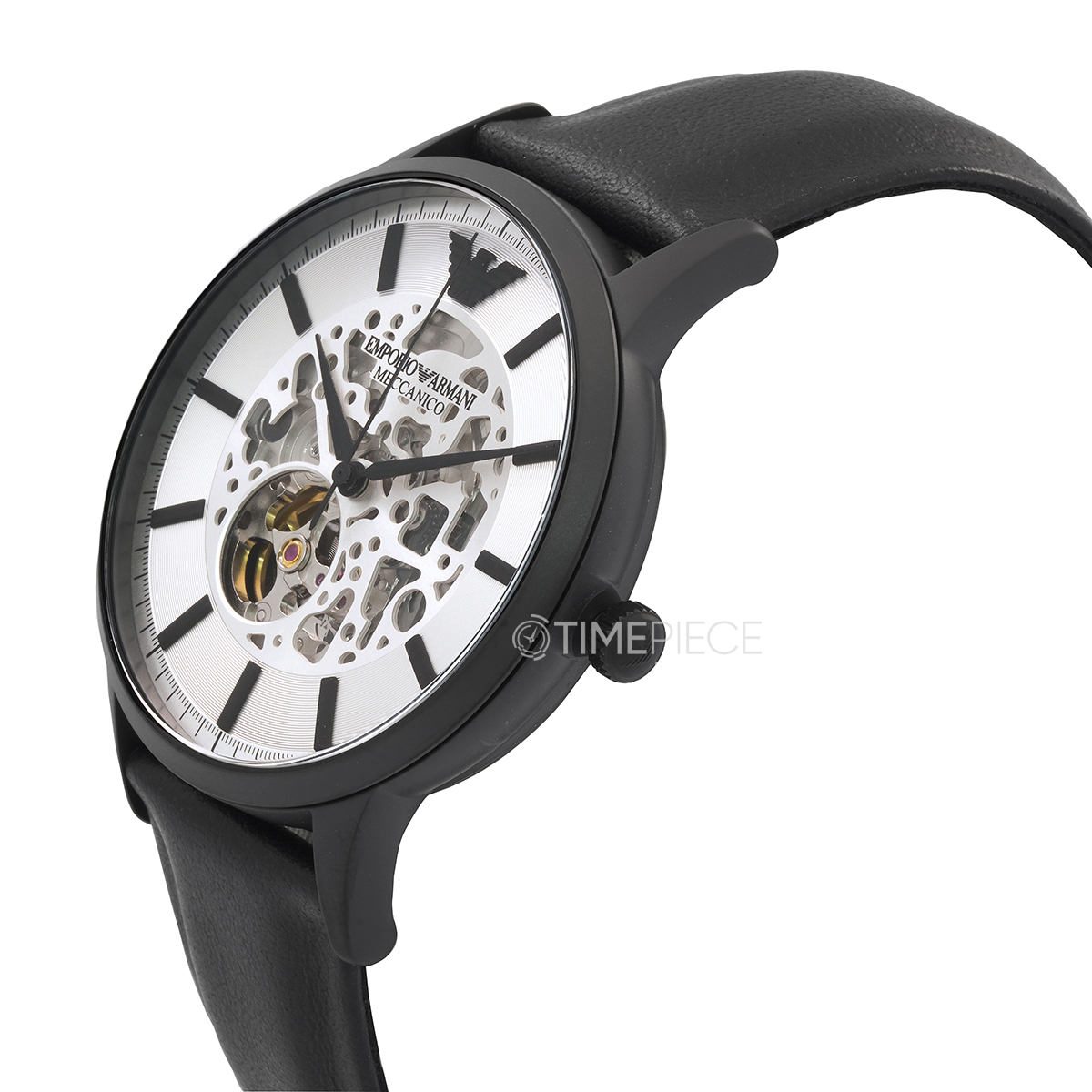 Emporio Armani Automatic Silver Dial Mens Watch AR80060